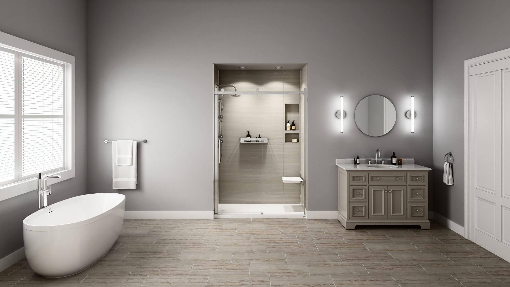 Walk-in Shower Installation, Salt Lake City, UT | One Day Bath